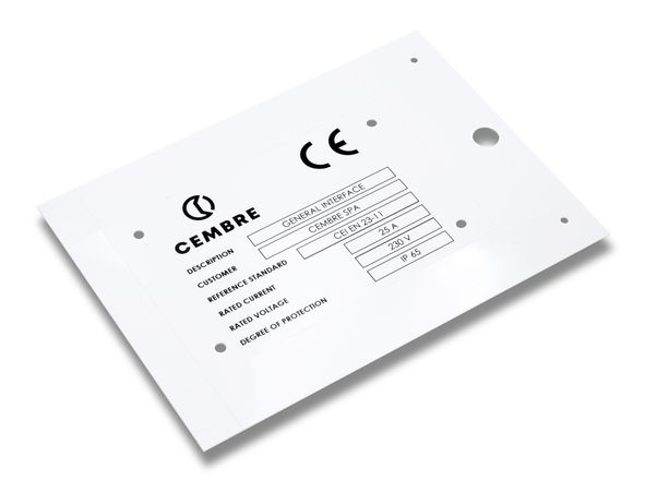 PANEL PLATES WITH HOLES | Cembre