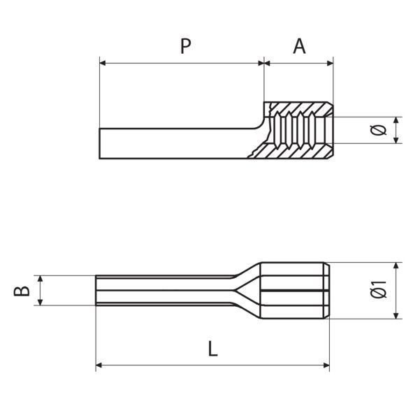 N-P - ROUND PIN TERMINAL