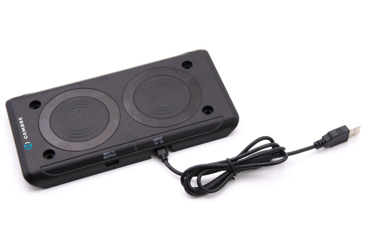 BCB2-W - WIRELESS DOUBLE CHARGING BASE